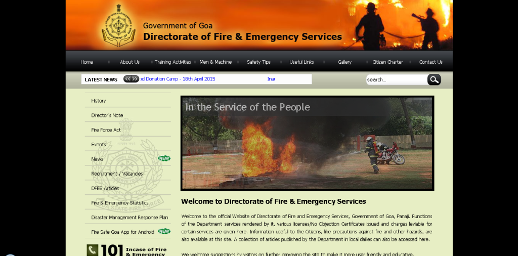 goadfes_gov_in - Demerg Systems India Custom Software Development ...
